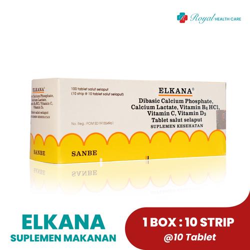 Jual ELKANA STRIP 10 TABLET Multivitamin dan Mineral - Kota Surabaya - Royal Health Care | Tokopedia