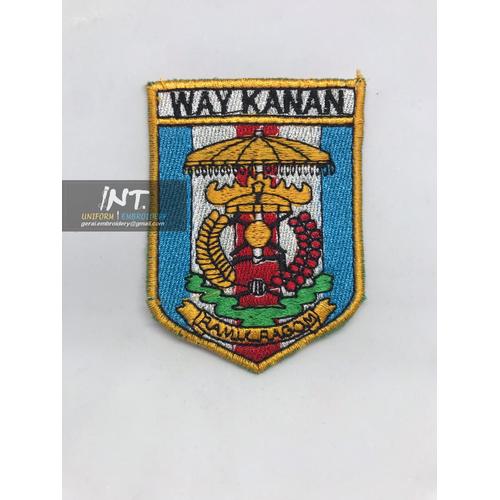 Jual BORDIR LOGO PEMDA WAY KANAN - Kab. Lampung Tengah - Gerai INT ...