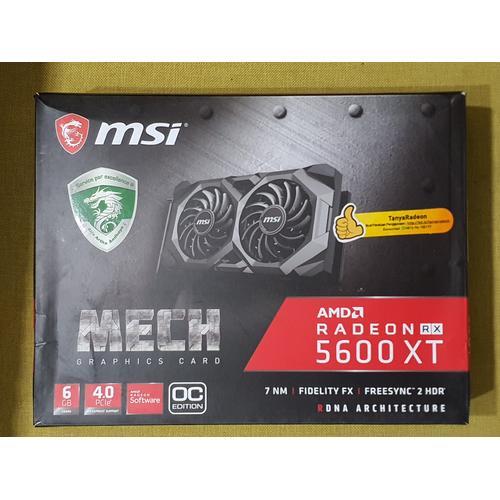 Jual MSI RX 5600 XT Mech OC 6GB - Kota Bandung - Naya Tech | Tokopedia