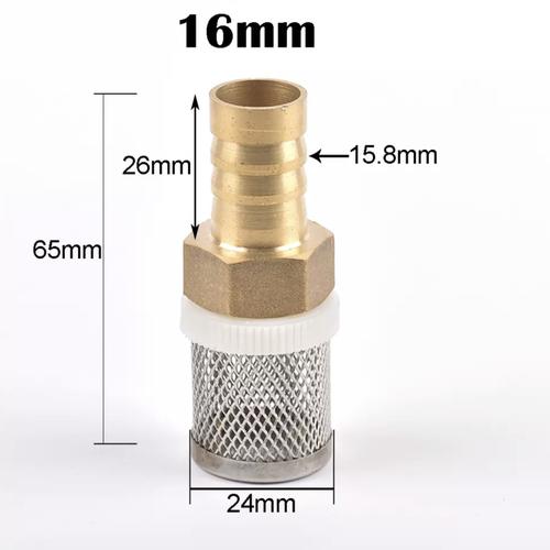 Jual Saringan Air Kuningan irigasi 16mm Stainless Steel Mesh Filter 1/2 ...
