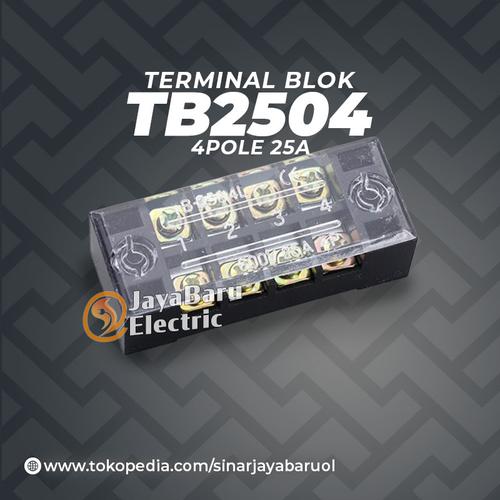 Jual Terminal Block Terminal Blok 4P 4 Pole 25A TB2504 - Jakarta Barat - Sinar Jaya Baru_NEW ...