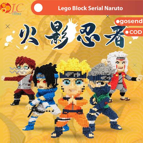 Promo Lego Block Seri Naruto Bricks Education Nano Block / Mainan Balok ...