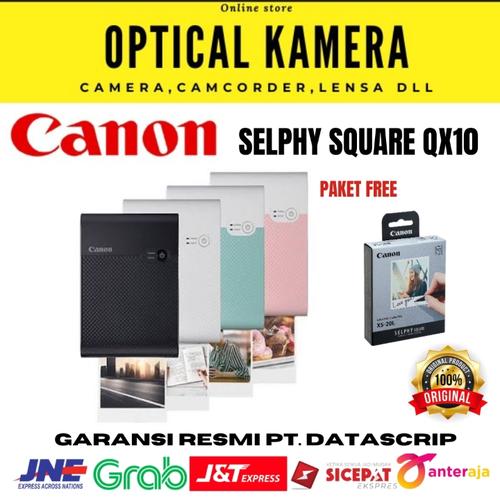 Promo Canon Printer SELPHY SQUARE QX10 printer smartphone - Putih, Unit ...