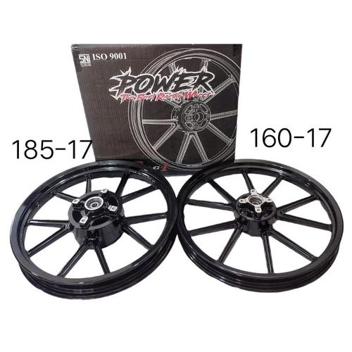 Jual Velg racing GP drag model daytona 160-185×17 ninja R / SS - Putih ...