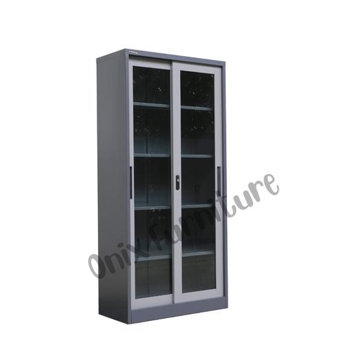 Jual Vip Star - VS 602 Lemari Arsip Besi Kaca Sliding/ Filling Cabinet ...