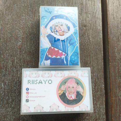 Jual CUSTOM kartu nama 2 sisi / kartu cosplay card / coscard - Kota ...