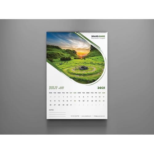 Jual Kalender 2023 dinding Jilid Spiral Model Potrait - 4 lembar + 1 ...