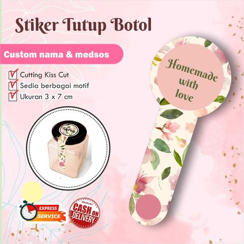 Jual Stiker Segel Botol dan Toples / Segel Makanan Kemasan / Label ...