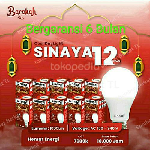 Jual Lampu Led Sinaya Barokah 12W 12 W 12 Watt Putih Bergaransi Grosir - Jakarta Selatan ...