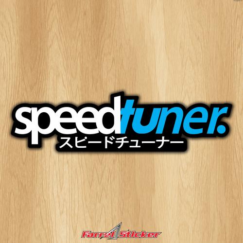Jual STIKER SPEED TUNER STICKER SPEEDTUNER 12 CM PrintCut - Kanji ...