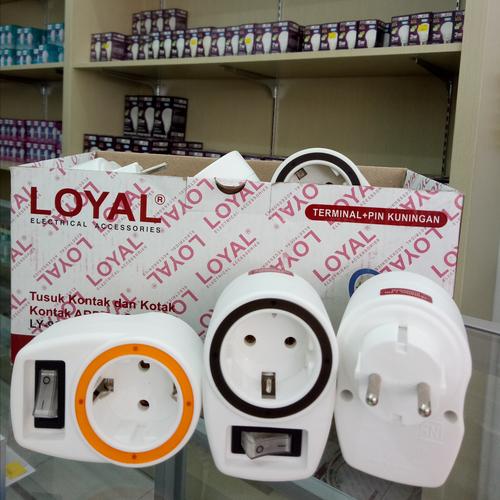 Jual Steker Stop Kontak Dengan Saklar Loyal LY 932 - Kab. Banyumas ...