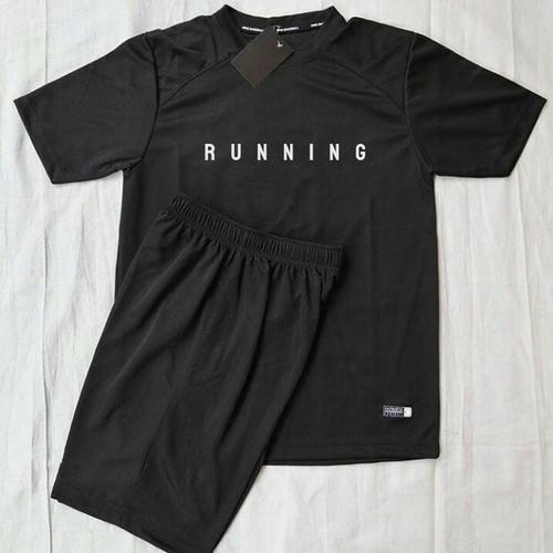 Jual Baju Running Stelan jersey Olahraga Lari Futsal Bola Pria dan ...