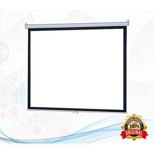 Jual Layar Proyektor / Screen Projector Wall 84" - Jakarta Pusat ...