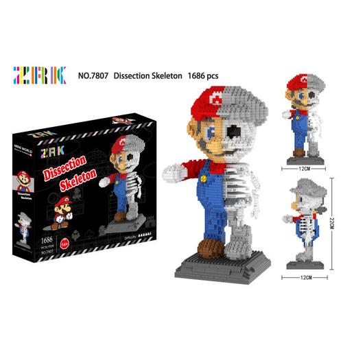 Jual Nano Bricks Super Mario Skeleton Mainan Balok Anak ZRK - Jakarta ...