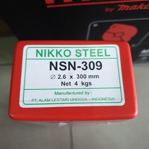 Jual NIKKO STEEL Welding Electrode Kawat Las NSN 309 NSN309 2.6mm 3.2mm ...