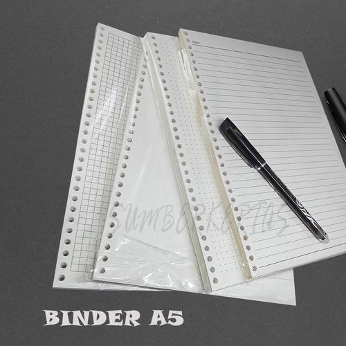 Jual Refill/Isi Ulang Kertas Notebook A6 / bookpaper A5/ brownpaper A4 ...