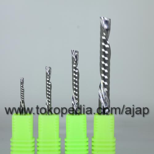 Jual DOWN CUT END MILL 1F Mata Single Flute Router Bit MDF LAMINATED ...
