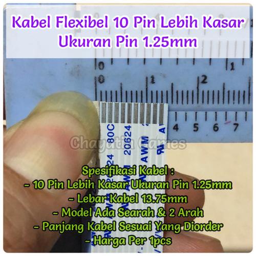Jual Kabel Flexibel 10 Pin Lebih Kasar Model & Panjang Sesuai Varian 1 ...