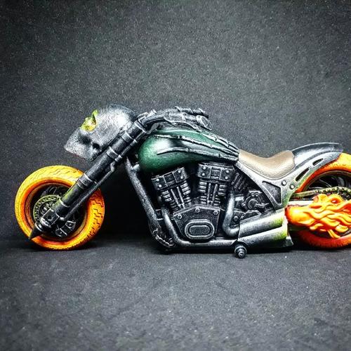 Jual custom hell cycle ghost rider, skala marvel legends - Kab. Bandung ...