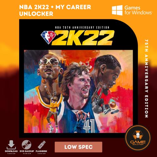 Jual NBA 2K22 75th Anniversary Edition + My Career Unlocker | Game PC ...