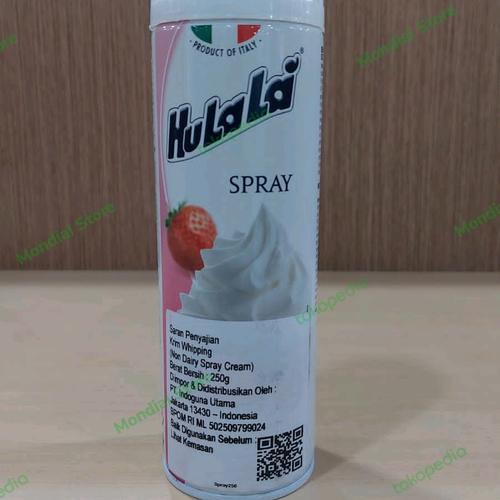 Jual Hulala whipped cream aerosol 250 ml - Kota Depok - Mondial Store ...