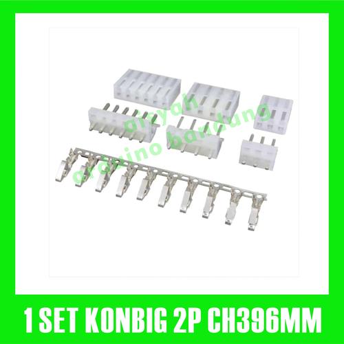 Promo VH3.96-2A BOOMELE KONEKTOR VH3.96 HEADER 2P 2 PIN MALE FEMALE 3.96MM - Kota Bandung ...