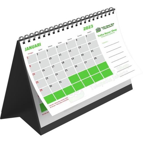 Jual Kalender Meja 2024 - 7 Lembar 2 Muka - Tatakan Duplex - Laminasi ...