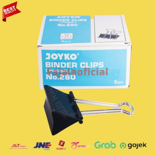 Jual Binder Clip Besar 280 Jumbo / Klip kertas - Jakarta Selatan ...