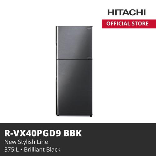 Jual HITACHI KULKAS 2P INVERTER DUAL FAN COOLING R-VX40PGD9 BBK - Kota Balikpapan ...