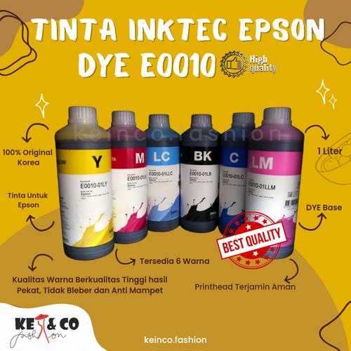 Jual TINTA DYE INKTEC E0010 FOR EPSON PRINTER - Yellow - Jakarta Timur - KEI & CO Fashion ...