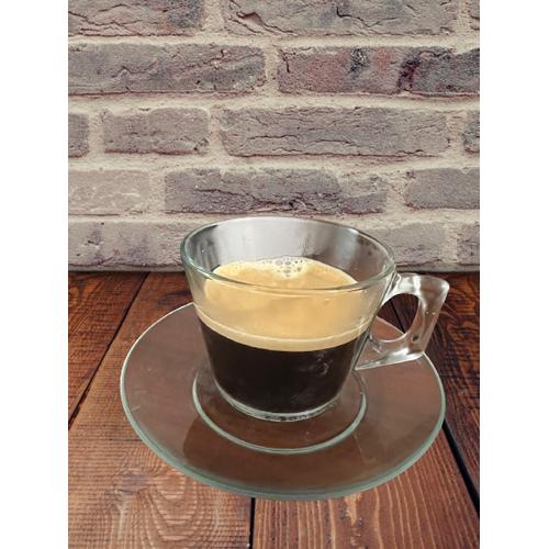 Jual Cangkir kopi bening 200ml - Cup and Saucer Clear 20cl - Jakarta ...