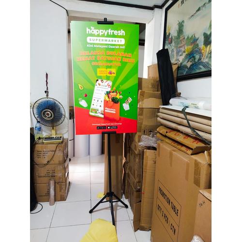 Jual tripod plus poster printing 60x80 cm 1 sisi - Jakarta Utara ...