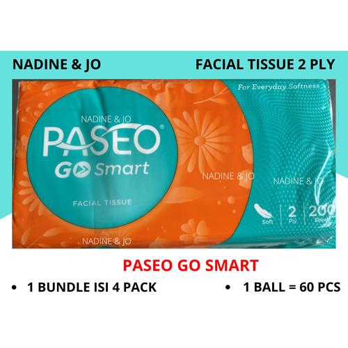 Jual TISU PASEO GO SMART 200 SHEETS FACIAL TISSUE 2 PLY - Jakarta Barat ...