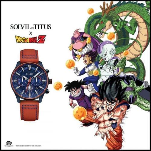 Jual Solvil Et Titus x Dragon Ball Z Son Goku Chronograph Watch ...