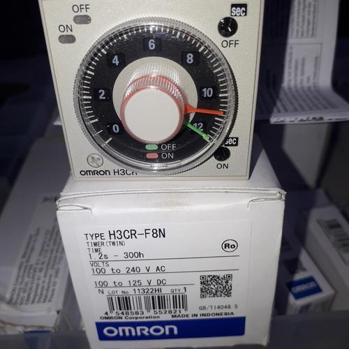 Jual OMRON TWIN TIMER H3CR-F8N 100-240V AC - Kota Tangerang - SejatiElectrik | Tokopedia