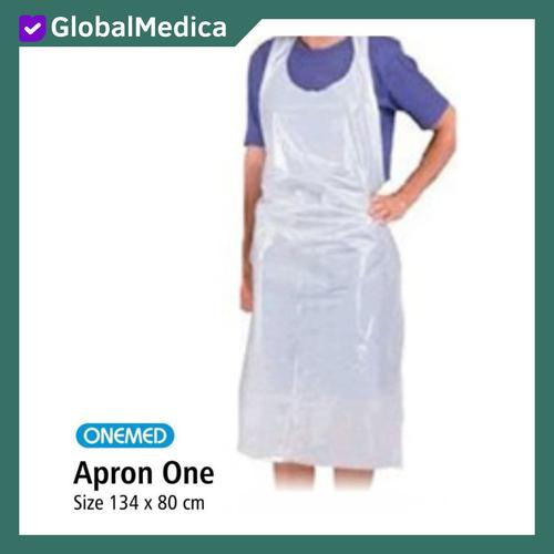 Jual ONEMED Apron Plastik Lengan Pendek, Pack 10 Pcs - Kota Semarang ...