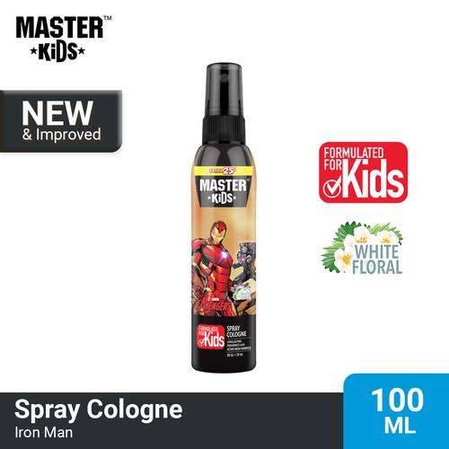 Promo Master Kids Spray Cologne Iron Man Botol 100ml - - Sleek Baby ...