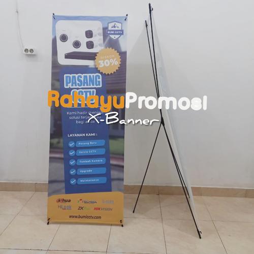Jual XBanner Fiber Colok 60x160 - Standing Banner - Xbanner Murah ...
