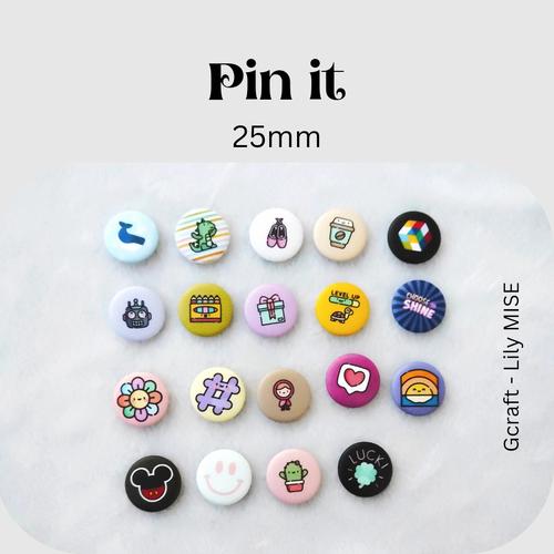 Jual pin - bross - pin tas - cute pin - 75mm - Kota Surabaya - gcraft12 ...