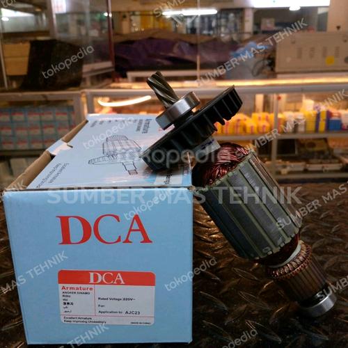 Jual ANGKER AJC23 ARMATURE MESIN BOR MAGNET DCA DCK MESIN BOR BESI ...