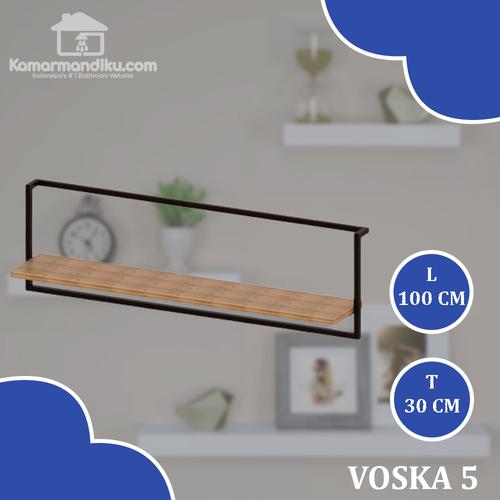 Jual Rak Ambalan Minimalis Voska 5 -Rak Ambalan Minimalis kayu jati ...