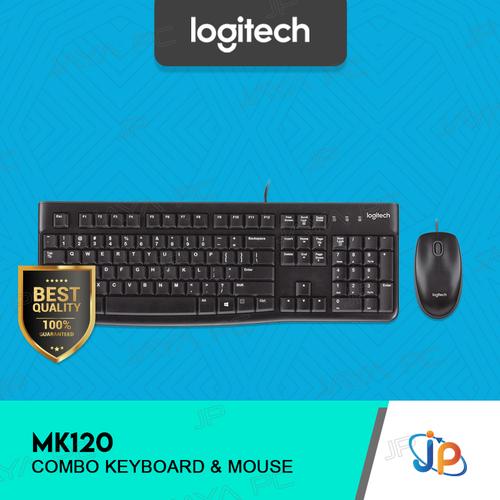 Jual Logitech Desktop Combo MK120 Keyboard + Mouse - Jakarta Pusat ...