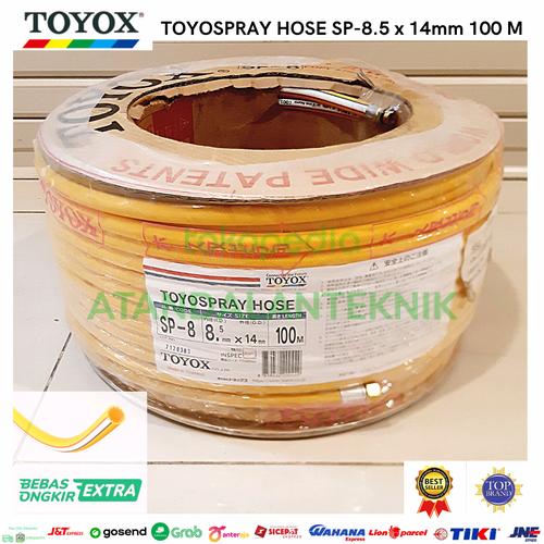 Jual Selang Angin Compresor TOYOSPRAY 8.5 x 14mm 1 Roll x 100 Meter ...
