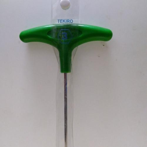 Jual TEKIRO KUNCI L MODEL T 3 MM / T SHAPE HEX KEY 3MM T3 HK-TS1192 ...