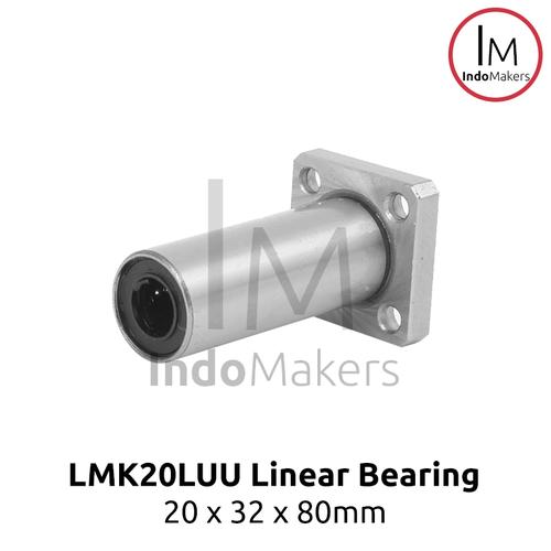 Jual LMK20LUU / LMK 20 LUU Linear Motion Square Flange Bearing - Kota ...