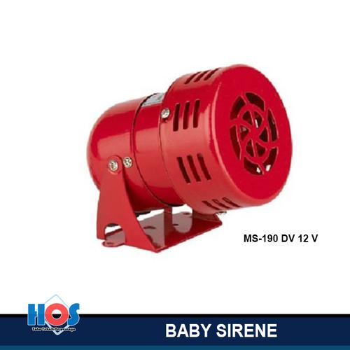 Jual Baby Mini Sirene Sirine Alarm Motor Mobil Gedung MS-190 AC220V /DC ...
