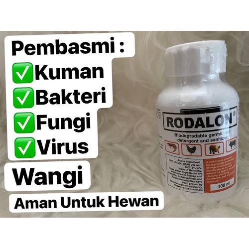 Jual Rodalon Antiseptik dan Disinfektan Hewan Pewangi Kotoran Hewan ...