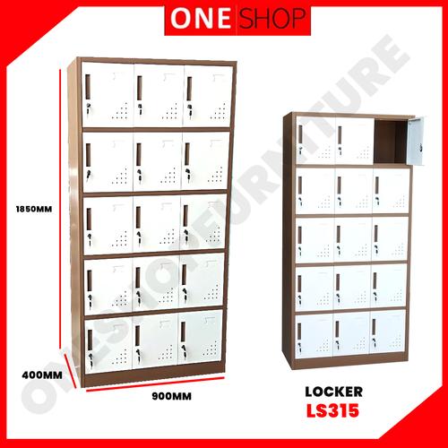 Jual Loker Besi 15 Pintu Kunci - Lemari Locker Besi Cabinet LS315 - Kab ...