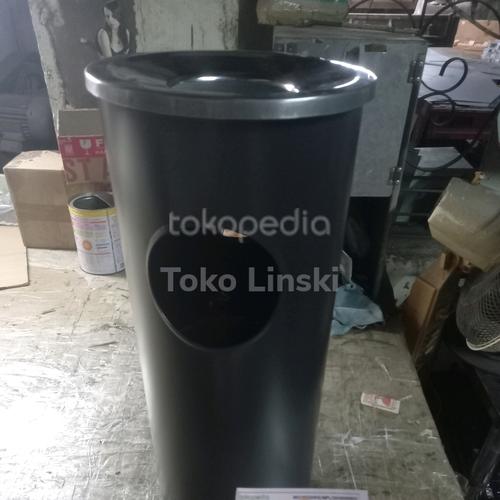 Jual TEMPAT SAMPAH HITAM STENLIS TONG SAMPAH KOTAK SAMPAH BAK ASHBAK LK ...