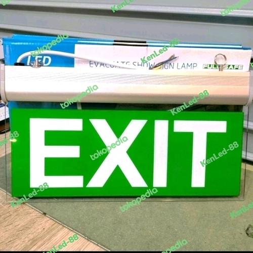 Jual Lampu Led Emergency EXIT Polos Akrilic/Led Exit Lamp Darurat 2Sisi ... Jual Lampu Led Emergency EXIT Polos Akrilic/Led Exit Lamp Darurat 2Sisi ...
